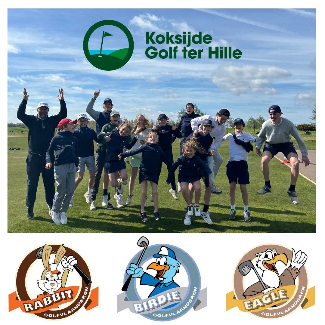 Koksijde Golf ter Hille en Rinkven verdienden Eagle Jeugdlabel van Golf ...